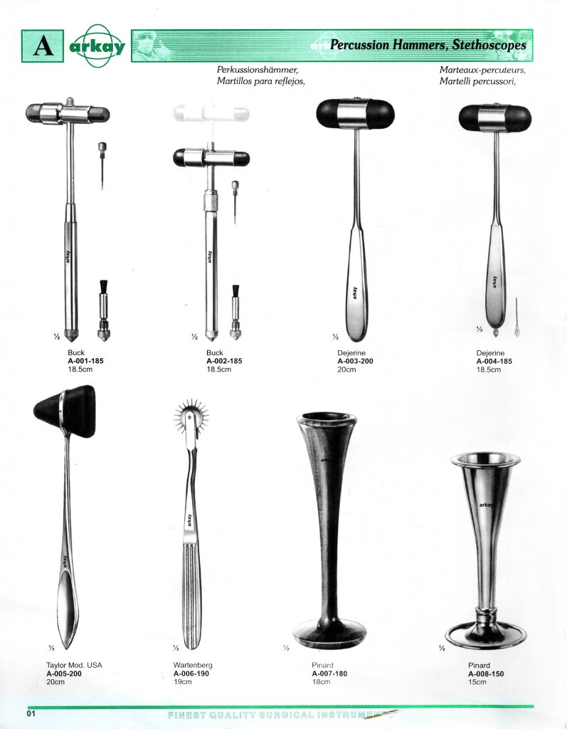 Diagnostic Instruments Percussion Hammer - Arkay Pak