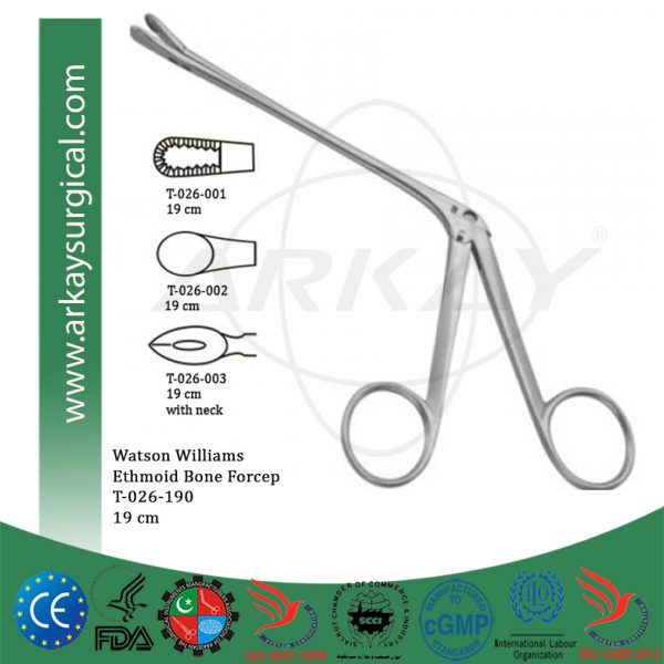 Watson Williams Ethmoid Bone Forcep Size 19 cm - Arkay Pak