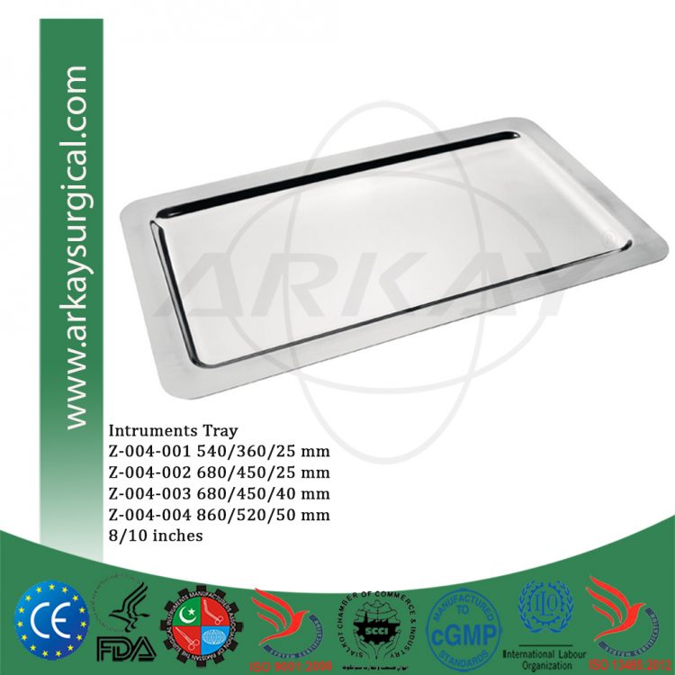 Instrument Tray Size 540/360/25 mm - Arkay Pak