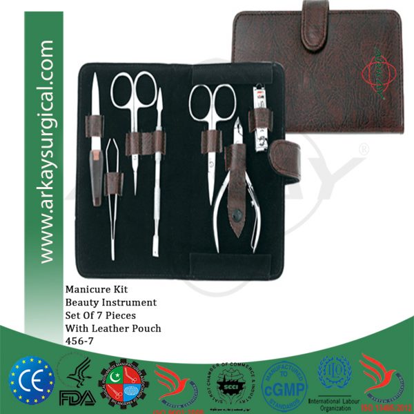 Manicure and Pedicure Kit 7 pcs Avaialable in various Combination ...