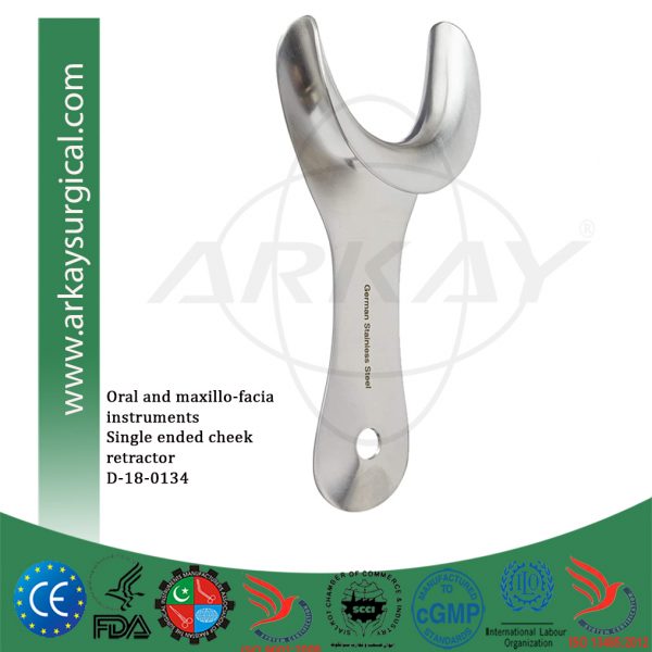 Single ended cheek retractor - Arkay Pak